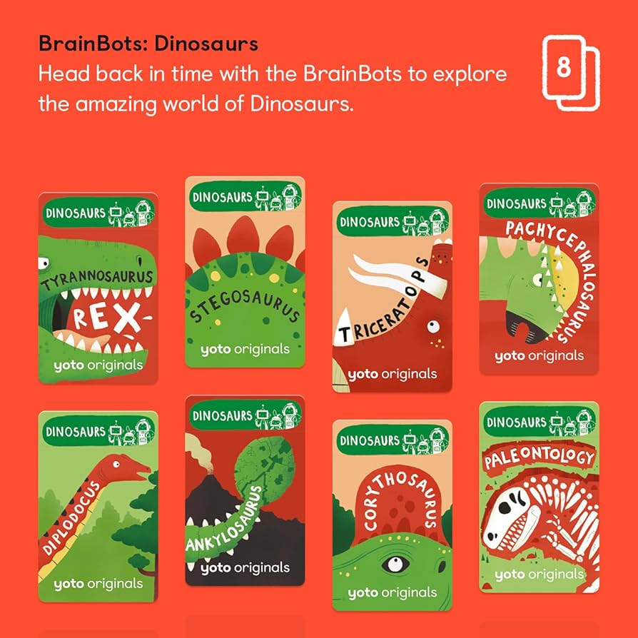 Yoto BrainBots: Dinosaurs