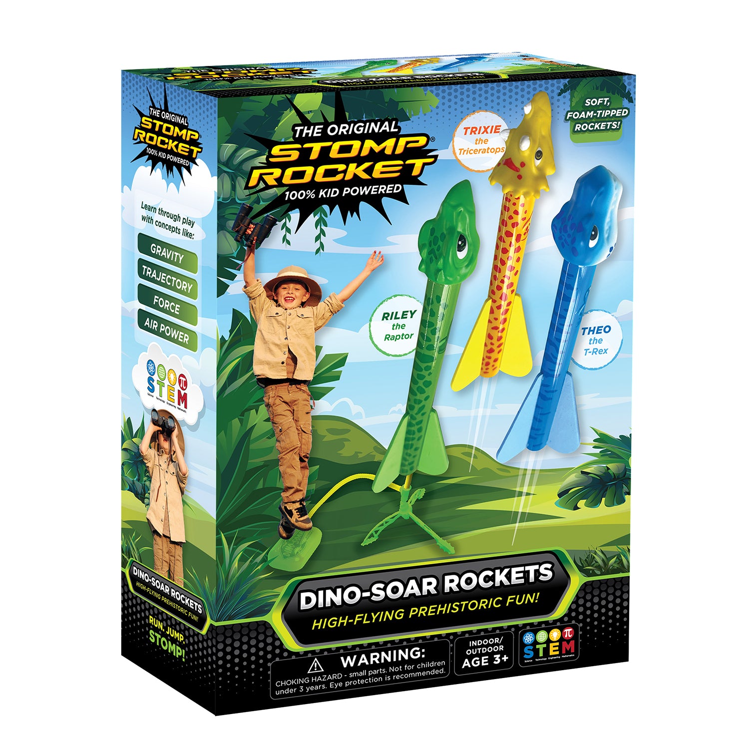Dino-Soar Stomp Rocket Kit