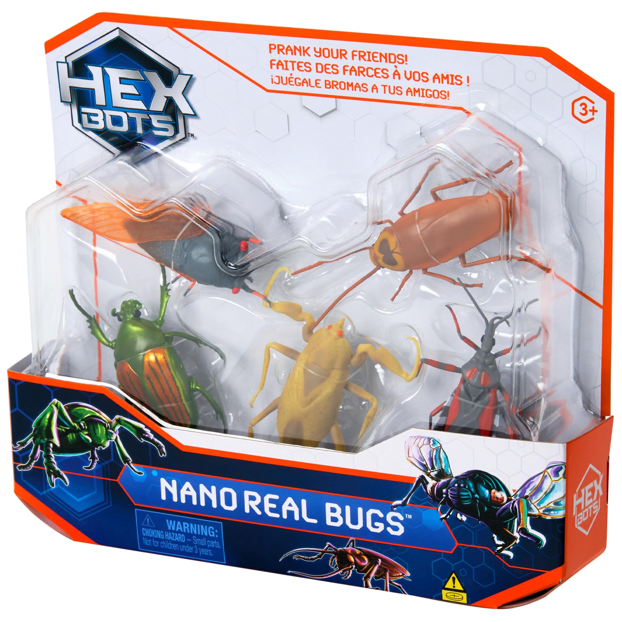 Hex Bots Nano Real Bugs 5-pack