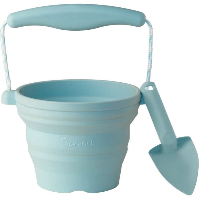 Seedling Pot with Spade - Duck Egg Blue